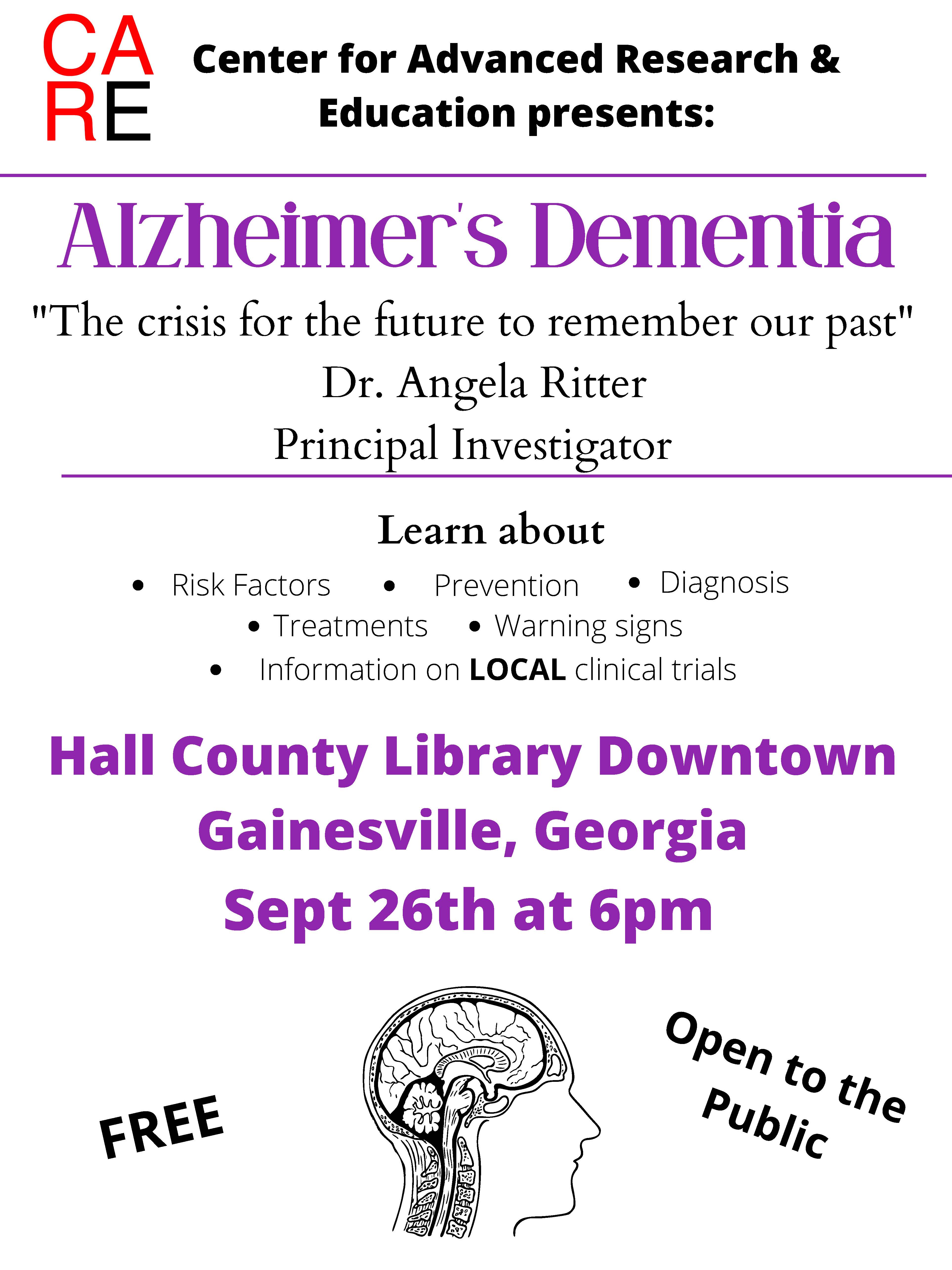 Community Involvement | Center for Advanced Research & Education